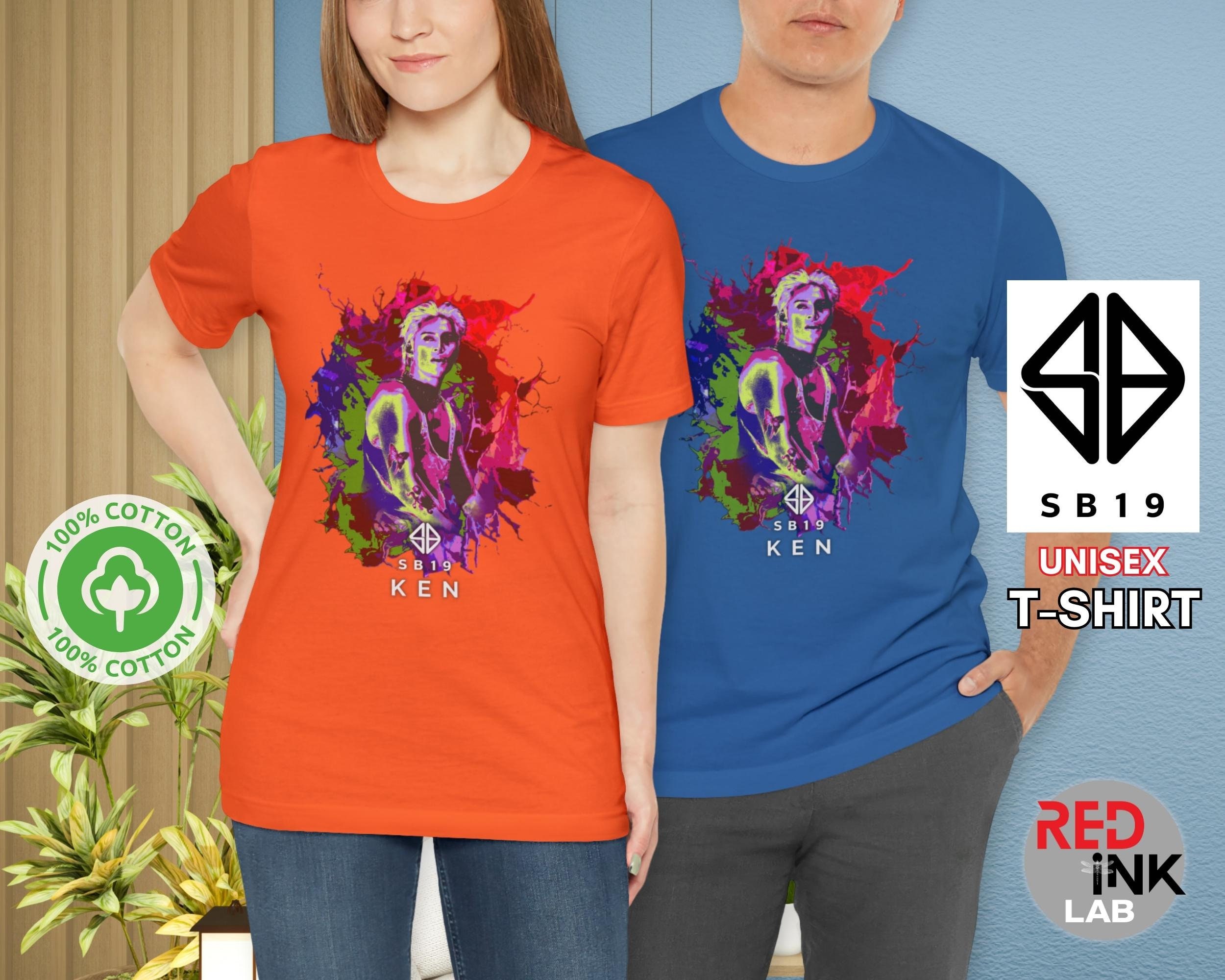 SB19 Tshirt Unisex SB19 Ken T-shirt Posterized Filipino PPOP Tee SB19 ...