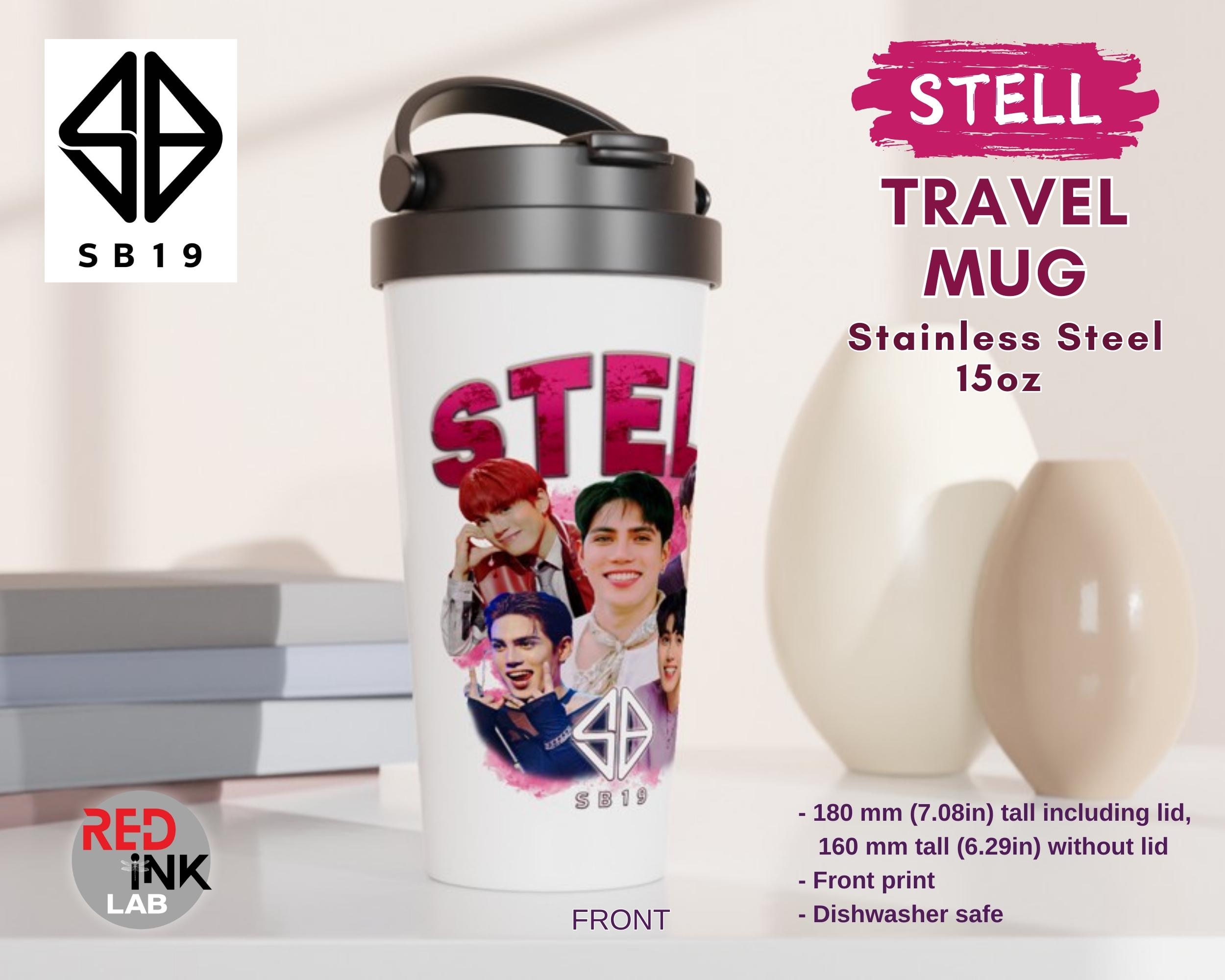 SB19 Stell Happy Faces Mugs PPOP SB 19 Stell Ceramic Mug SB19 Enamel ...