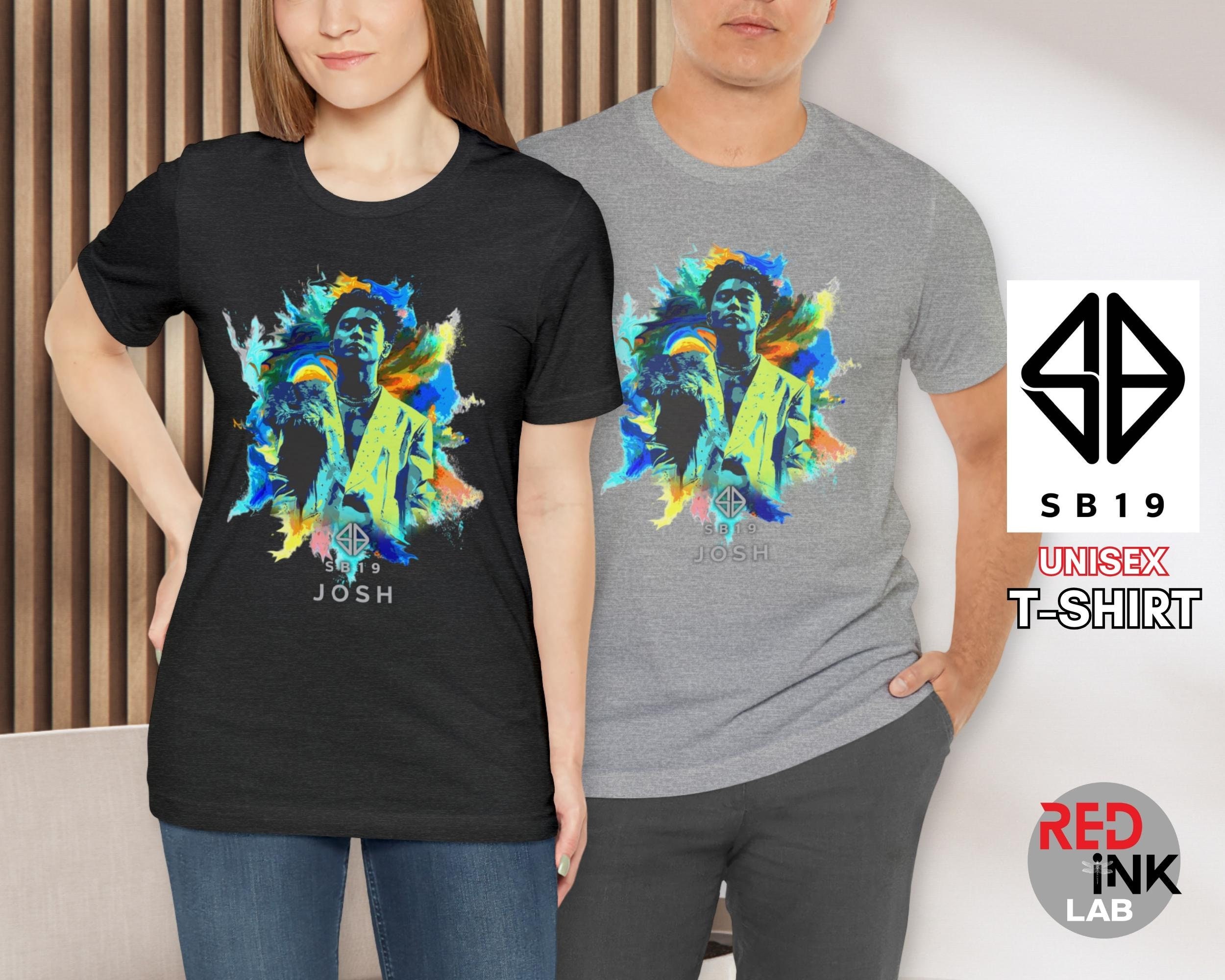 SB19 Tshirt Unisex SB19 Josh T-shirt Posterized SB19 Merch Filipino PPOP SB19 Josh Tee A'TIN ...