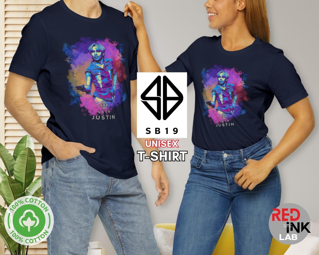 SB19 Tshirt Unisex SB19 Justin T-shirt Posterized SB19 Merch Filipino ...