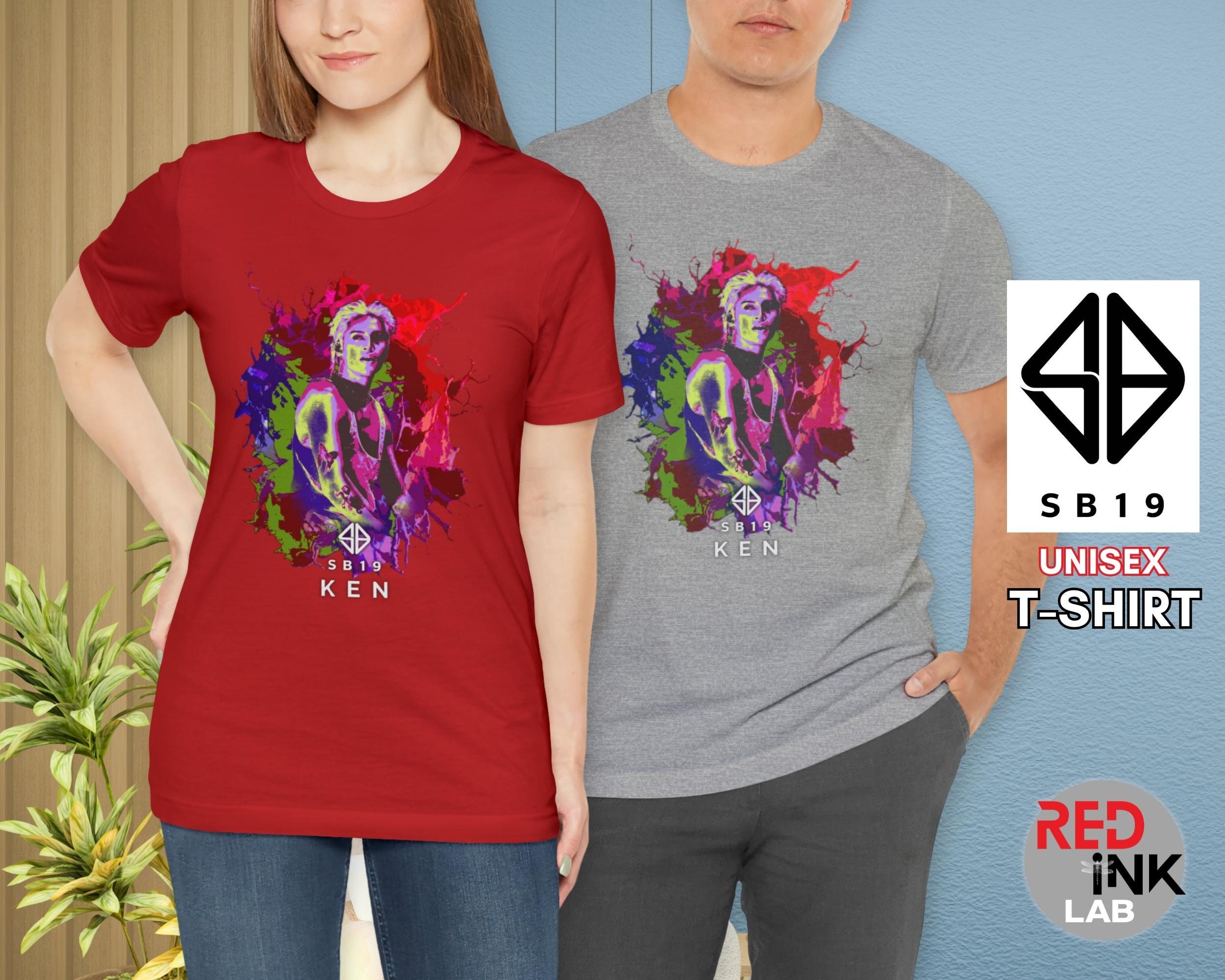 SB19 Tshirt Unisex SB19 Ken T-shirt Posterized Filipino PPOP Tee SB19 ...