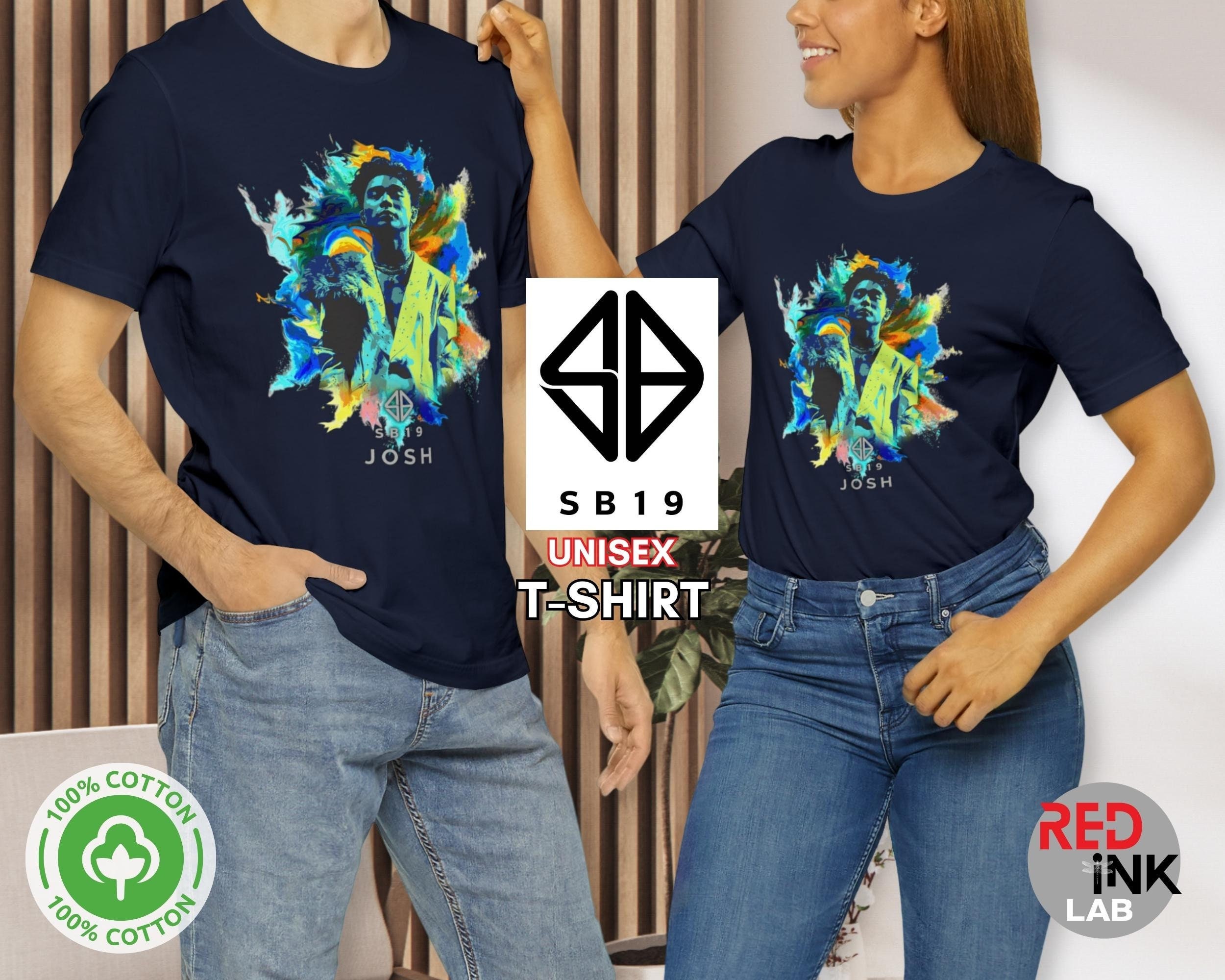 SB19 Tshirt Unisex SB19 Josh T-shirt Posterized SB19 Merch Filipino PPOP SB19 Josh Tee A'TIN ...