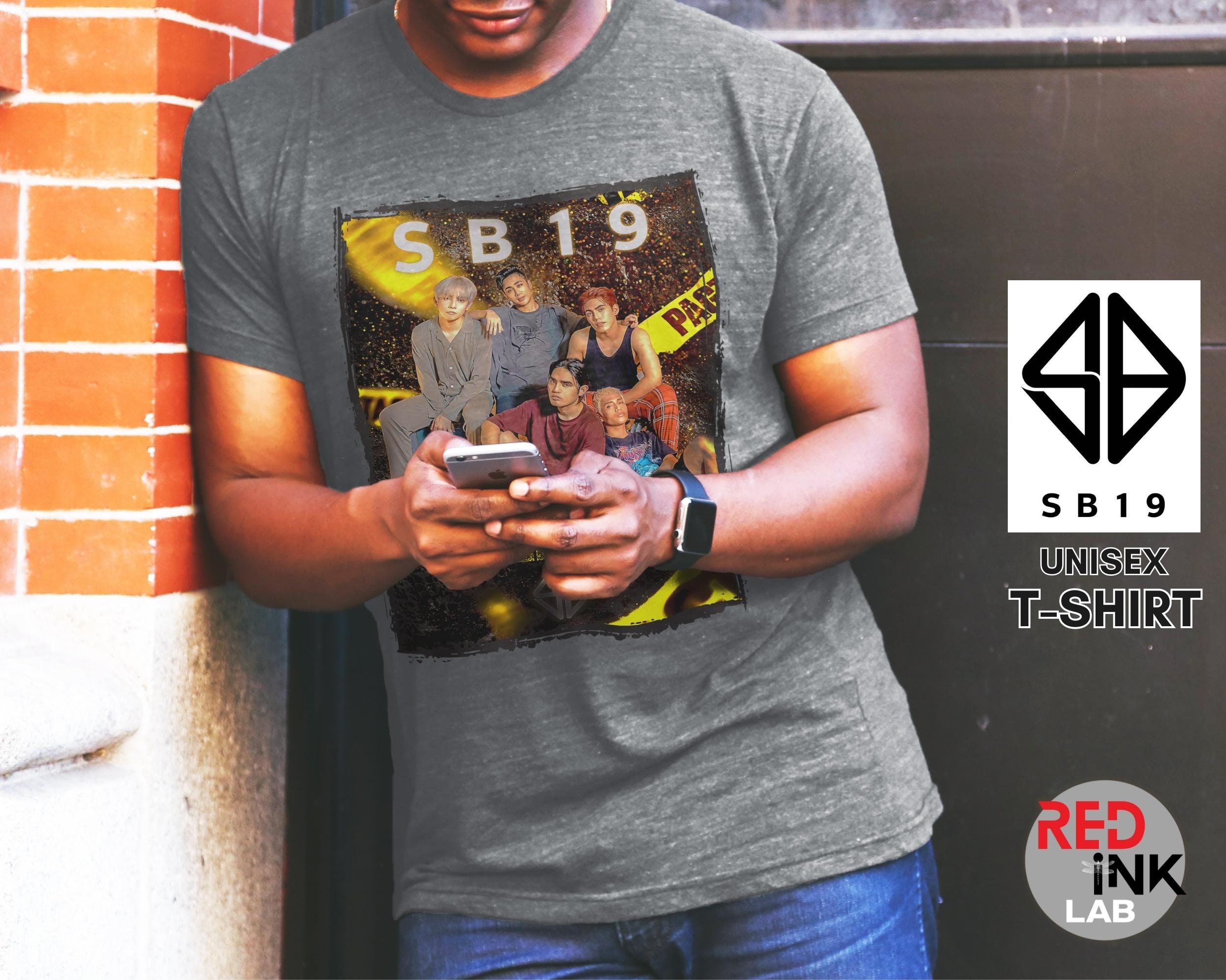 SB19 Tshirt Unisex SB19 Gento Print Oil Painting Filipino PPOP Idol ...