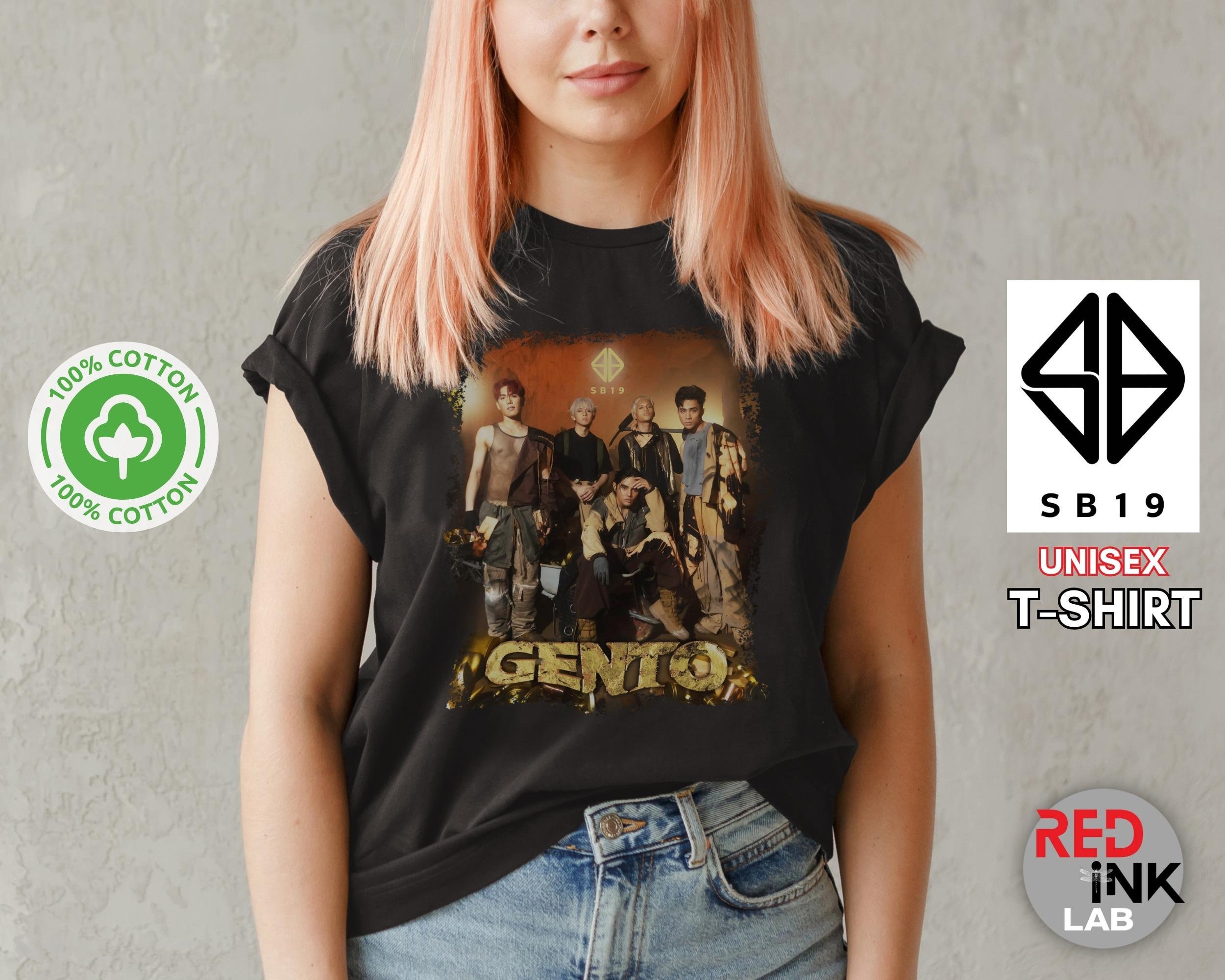 SB19 Tshirt Unisex SB19 T-shirt Gento Grunge T-shirt SB19 Filipino PPOP ...