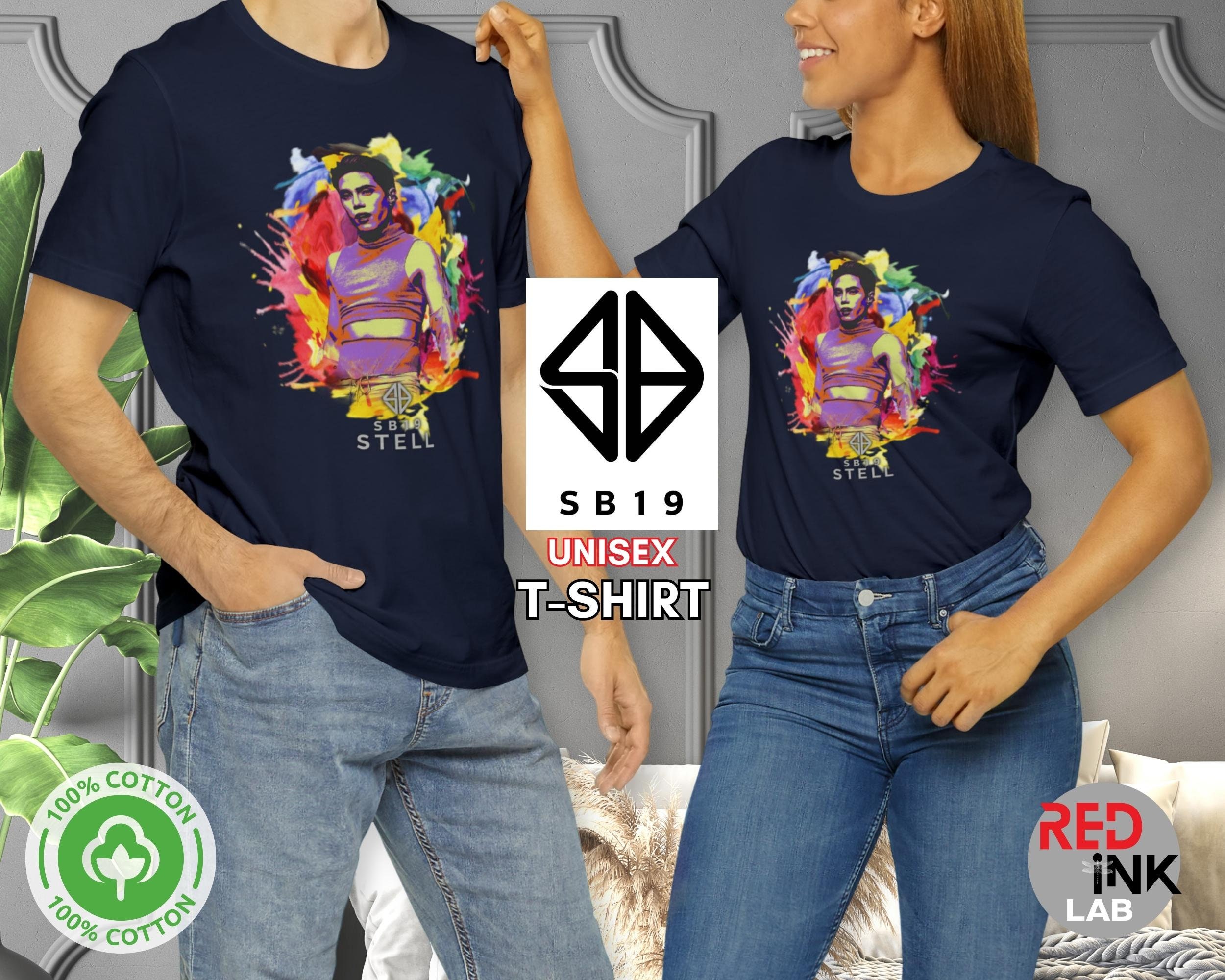 SB19 Tshirt Unisex SB19 Stell T-shirt Posterized Filipino PPOP SB19 ...