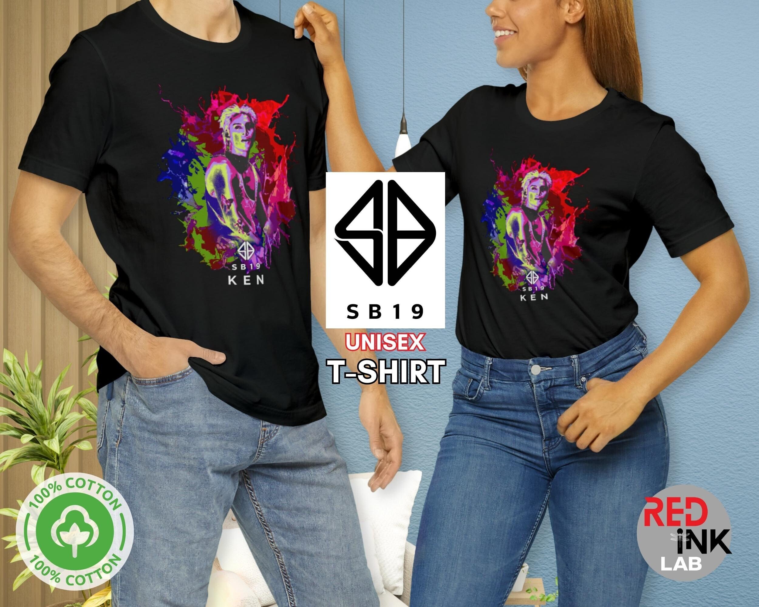 SB19 Tshirt Unisex SB19 Ken T-shirt Posterized Filipino PPOP Tee SB19 ...
