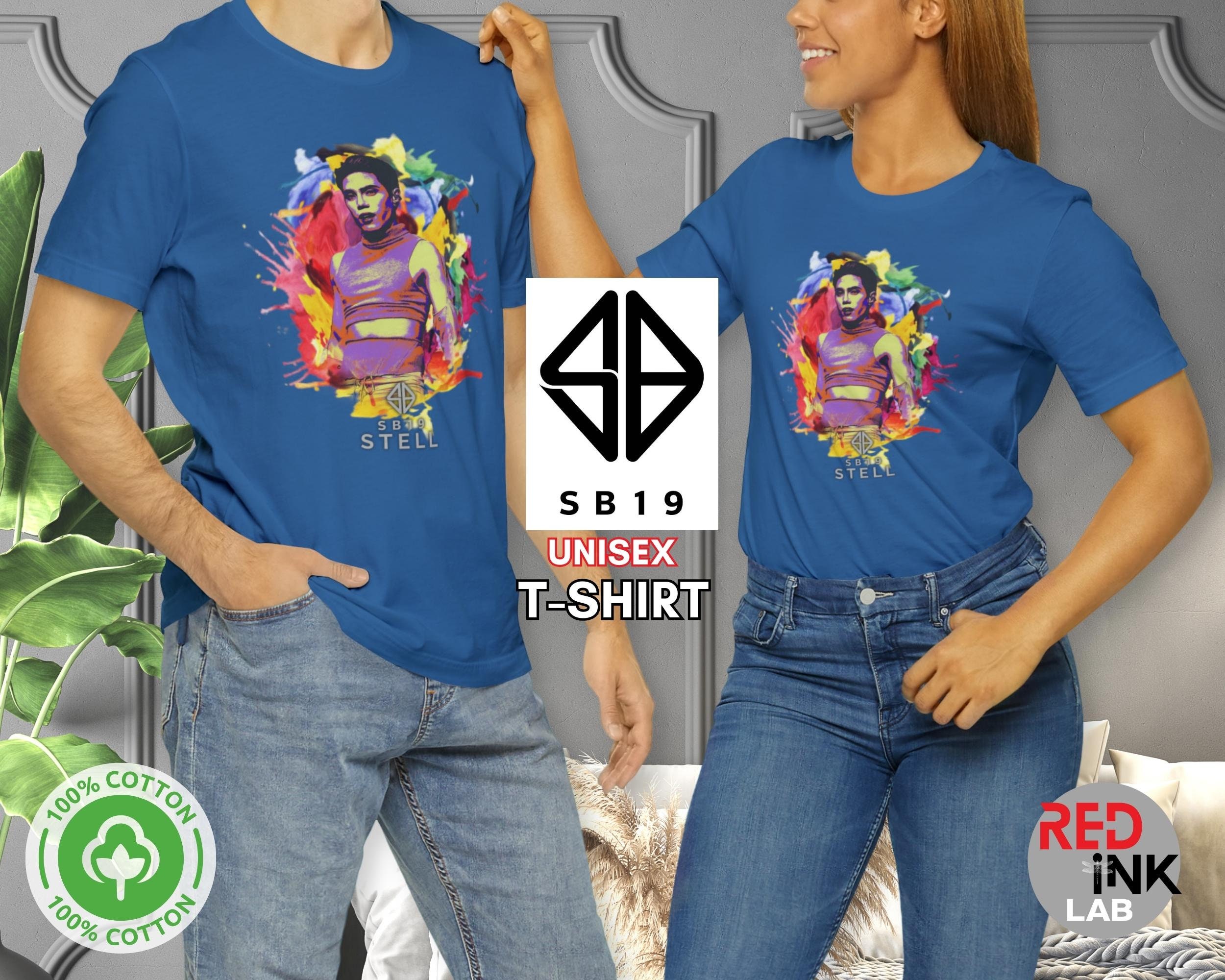 SB19 Tshirt Unisex SB19 Stell T-shirt Posterized Filipino PPOP SB19 ...