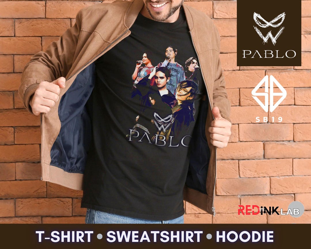 SB19 Pablo Posterized T-shirt, Pablo Black Hoodie, Sb19 Pablo ...