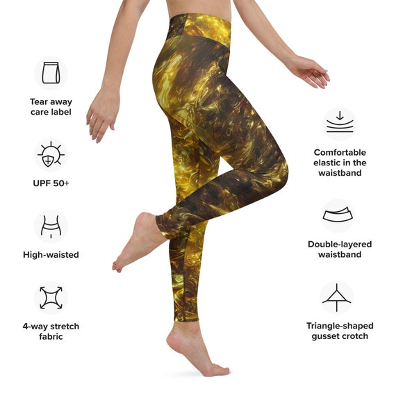 Luminous Flow Yoga Pants Etsy UK