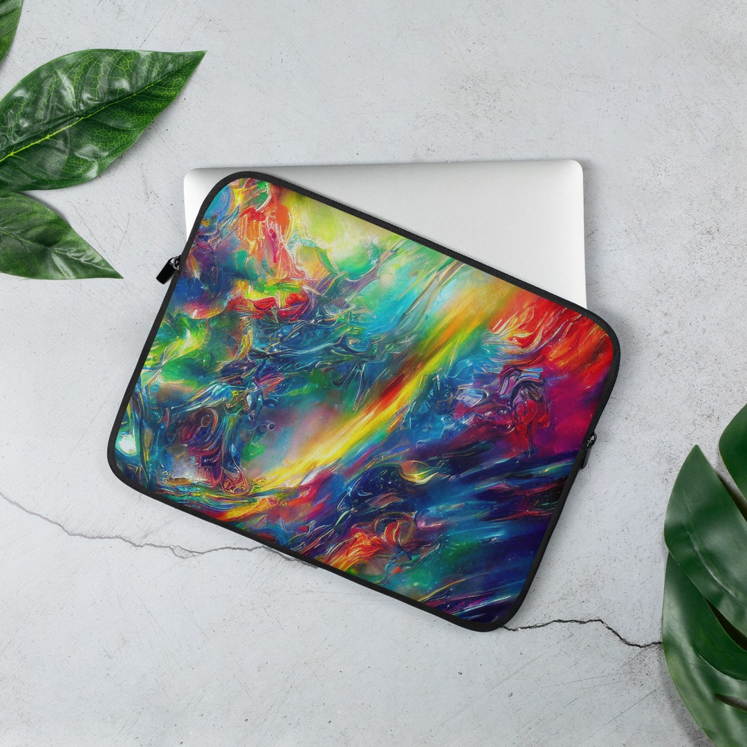 Chromatic Cyclone Laptop Sleeve - Etsy
