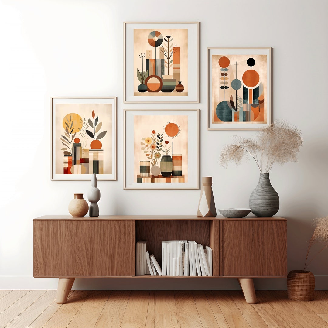 Mid Century Modern Prints! DIGITAL, Instant Download, Boho Design - Etsy