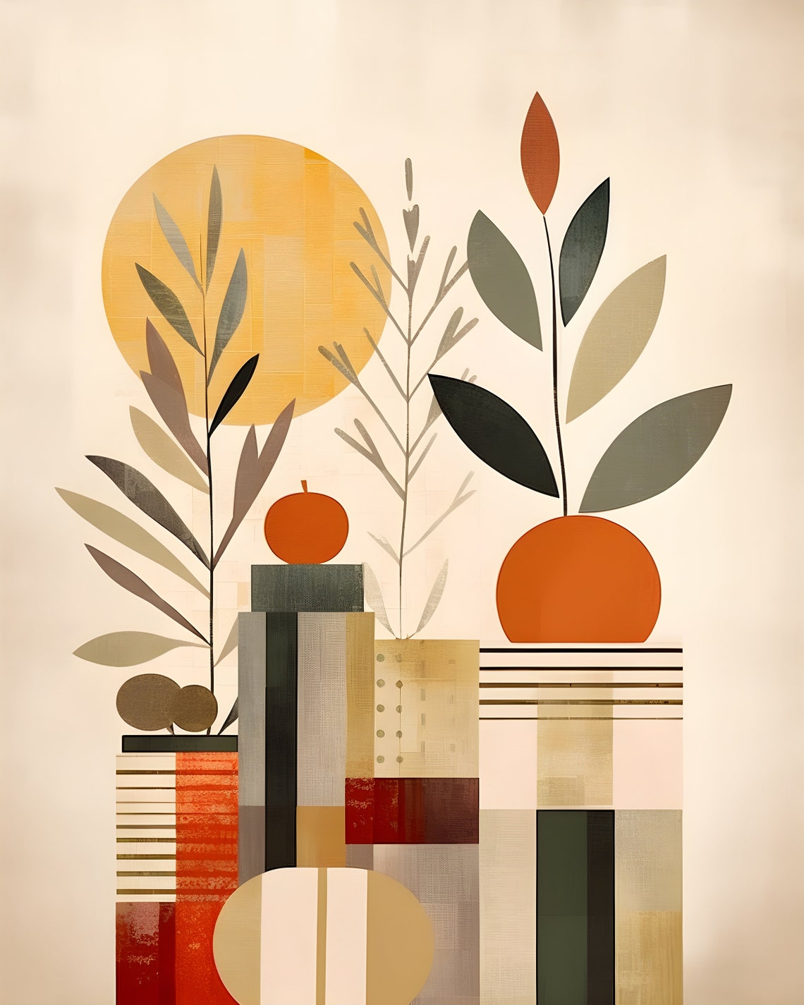 Mid Century Modern Prints! DIGITAL, Instant Download, Boho Design - Etsy