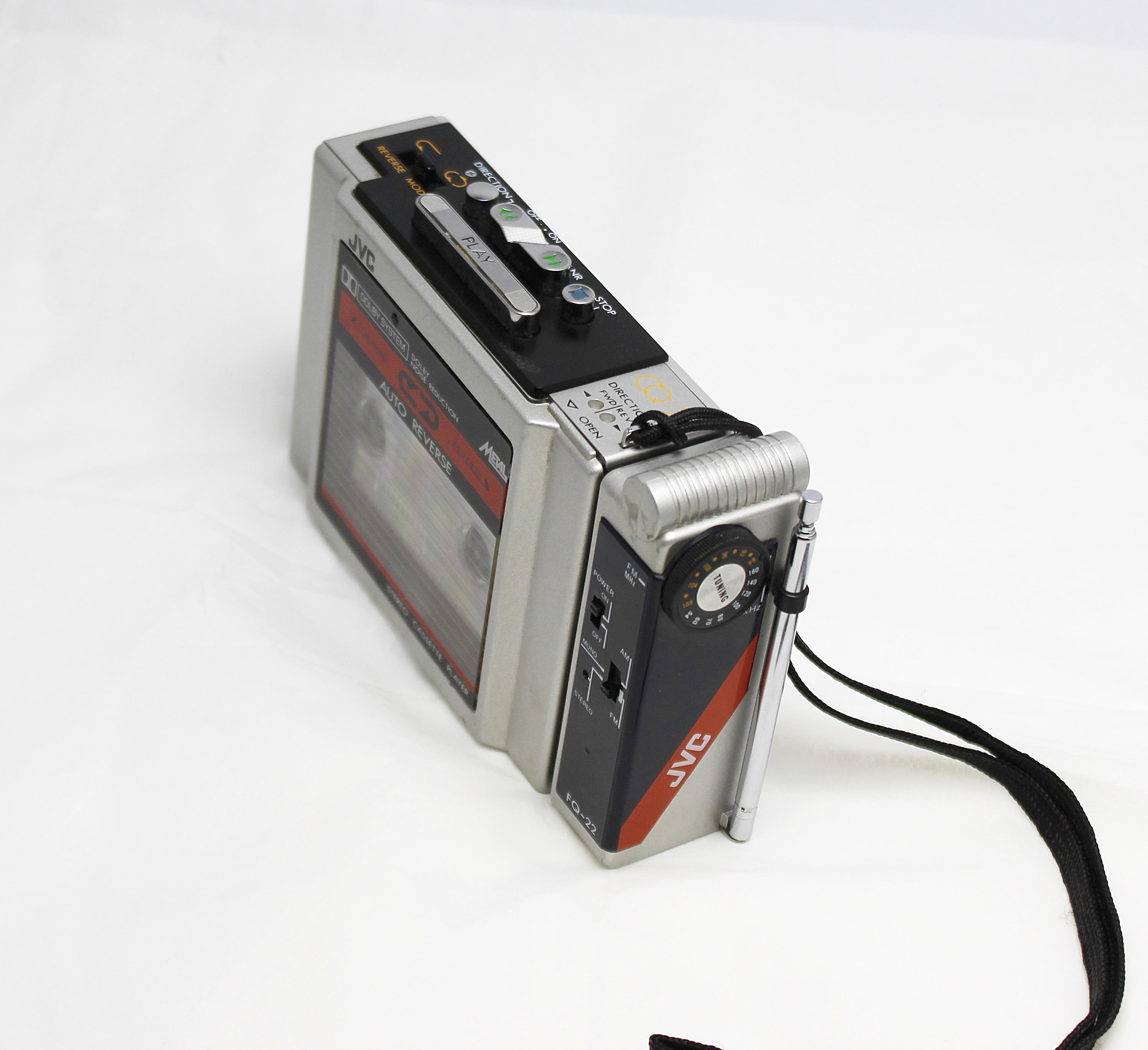 Vintage JVC CQ-22K Walkman Style Cassette Player With Radio Tuner FQ ...