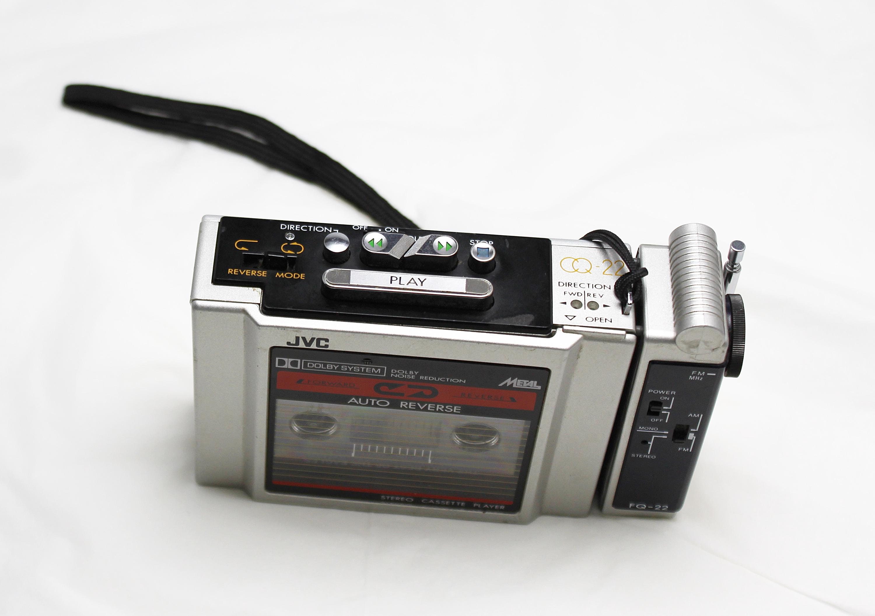 Vintage JVC CQ-22K Walkman Style Cassette Player With Radio Tuner FQ ...