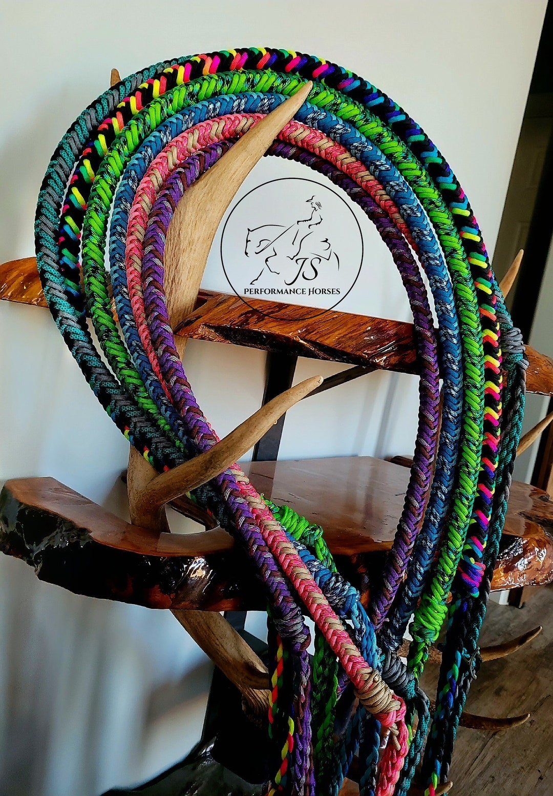 Balancer Adjustable Barrel Racing Reins for Horses - Etsy