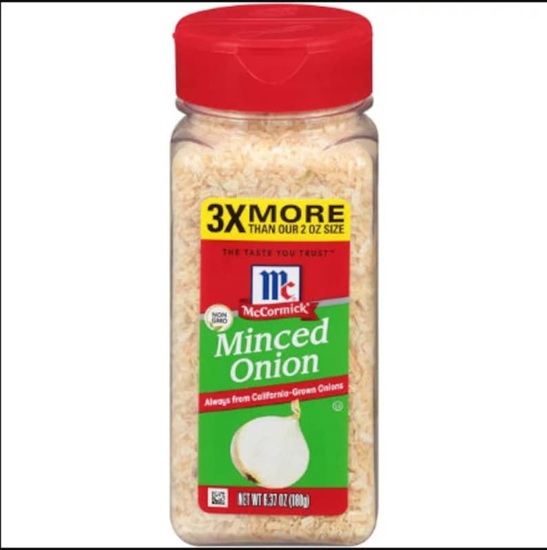 Mccormick Onions - Minced, 6.37 Oz - Etsy