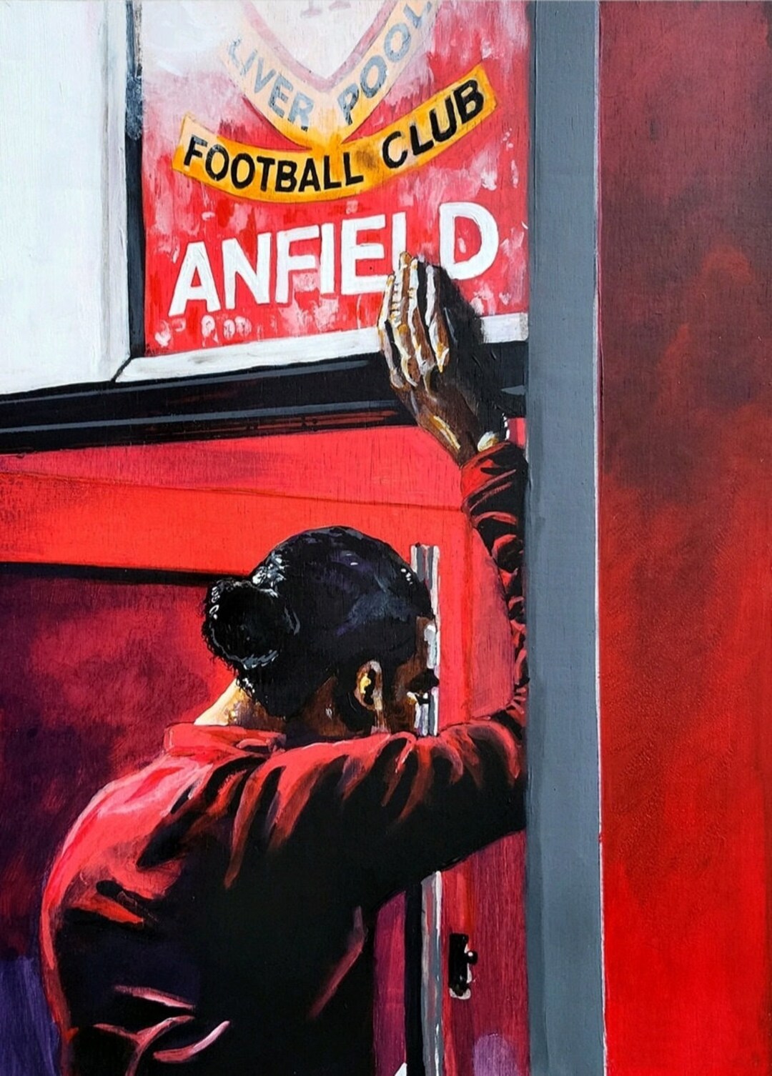 Virgil Van Dijk Anfield Limited Edition Print - Etsy
