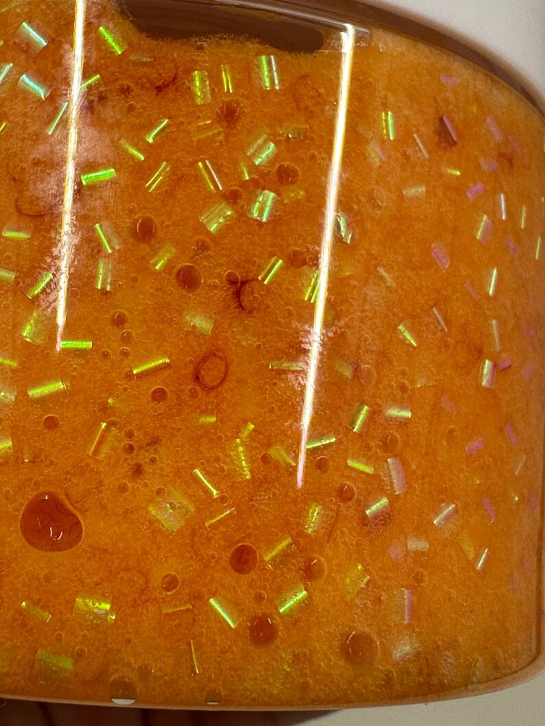 Happy Hearts Slime ORANGE CRUSH Super Crunchy Orange Pop Bingsu Bead ...