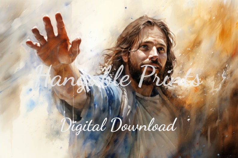 Jesus Calms Our Storms | Jesus Painting | the Living Christ | Jesus ...