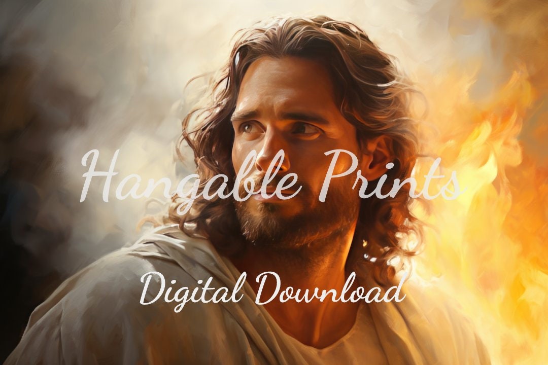 Jesus, Holy Fire | Jesus Painting | the Living Christ | Picture of ...