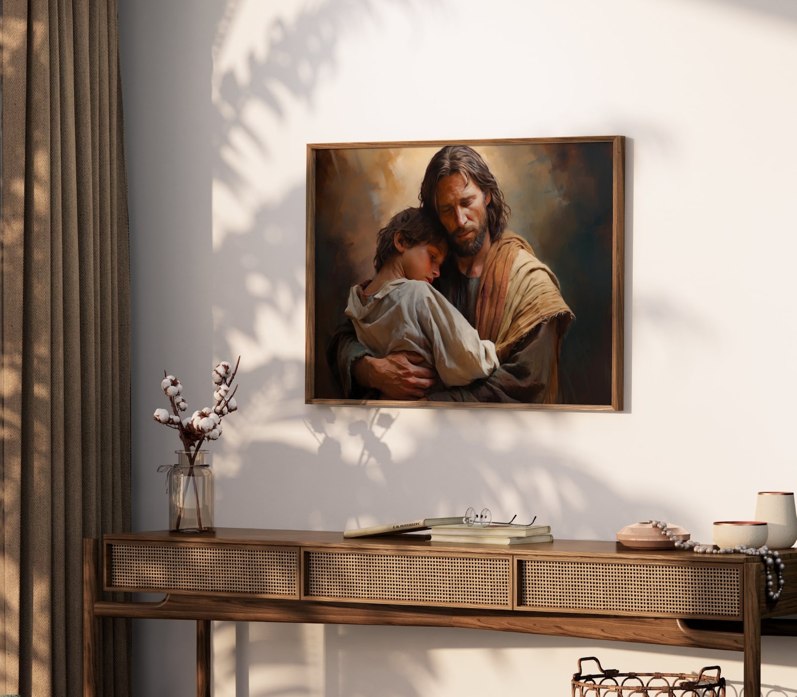Jesus Holding Teenage Boy | Jesus Holding Child | Jesus Painting | the ...