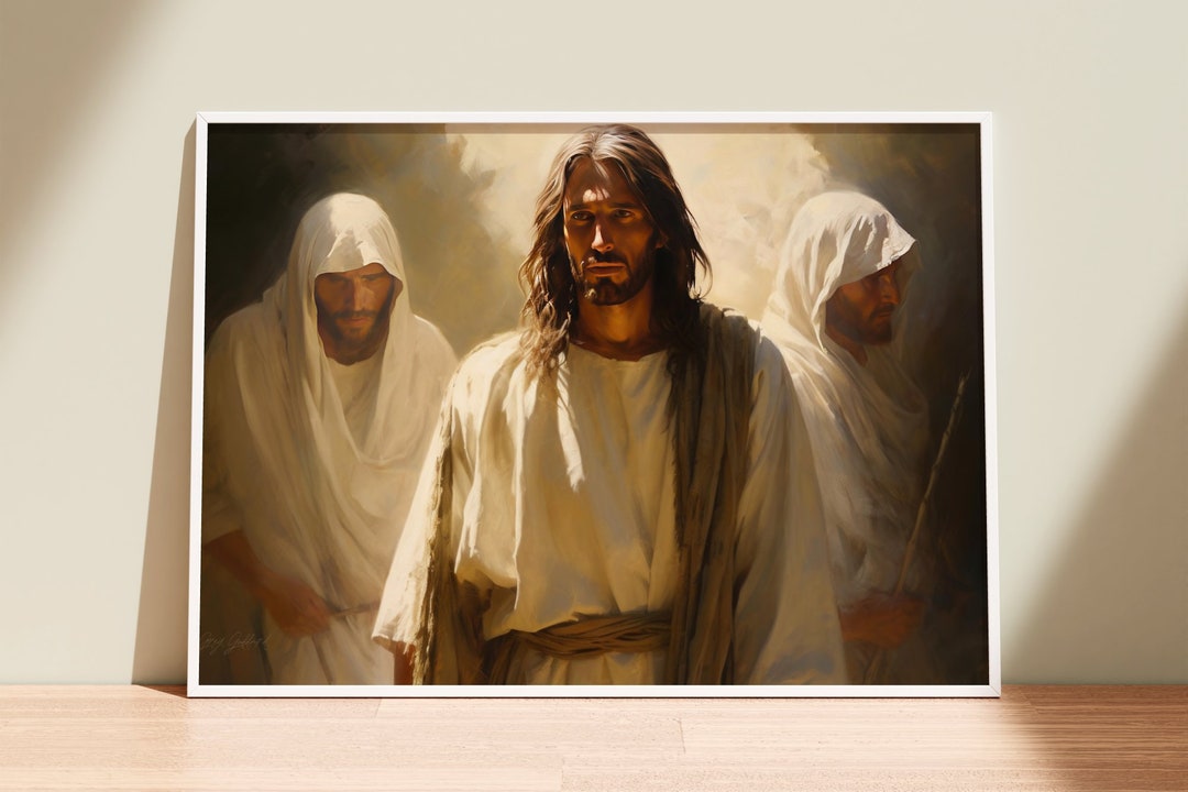Jesus Being Judged by the World | Jesus Painting | the Living Christ ...