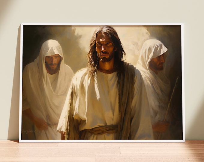 Poster Print, Tree of Life, Lehi's Vision, Jesus Christ, LDS Art ...