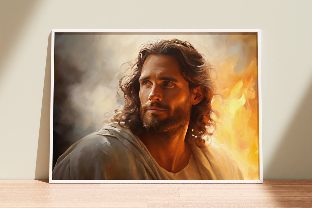 Jesus, Holy Fire | Jesus Painting | the Living Christ | Picture of ...