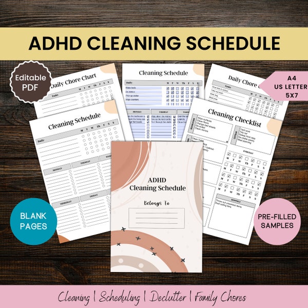 Adult Adhd Chore Chart - Etsy