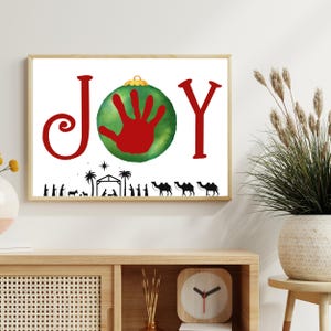 Christmas Handprint Art Bundle: DIY Keepsake Activity (printable) - Etsy