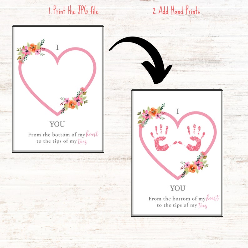 Fathers Day Handprint Craft Bundle, DIY Keepsake Printable, Fathers Day ...