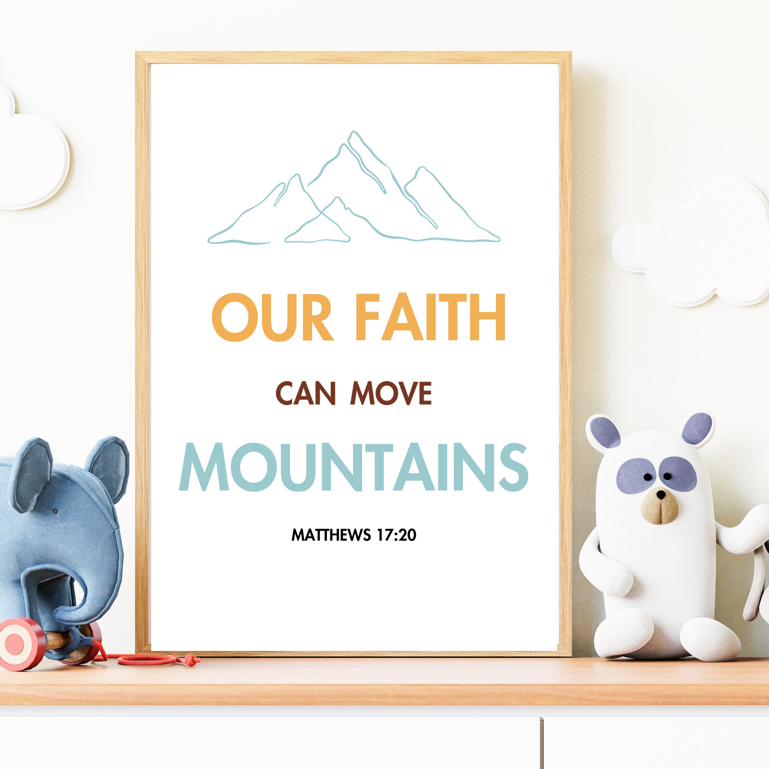 Kids Bible Verse Poster Bundle, Christian Education Printable, Sunday ...
