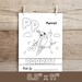 Safari ABC Coloring Book: Printable Baby Shower Activity (digital ...