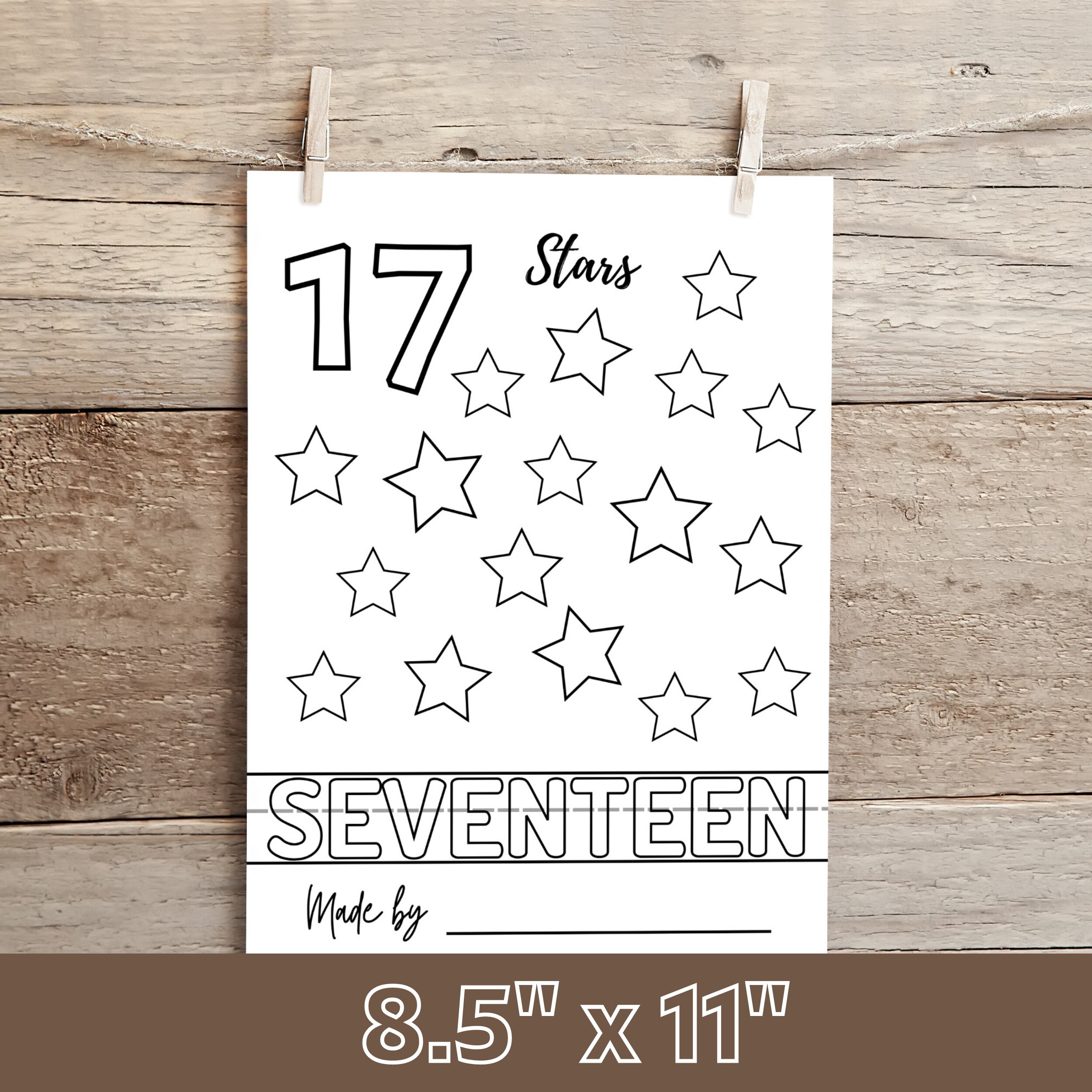 Numbers Book Baby Shower Game 123 Coloring Book Babys First 123 Animal ...