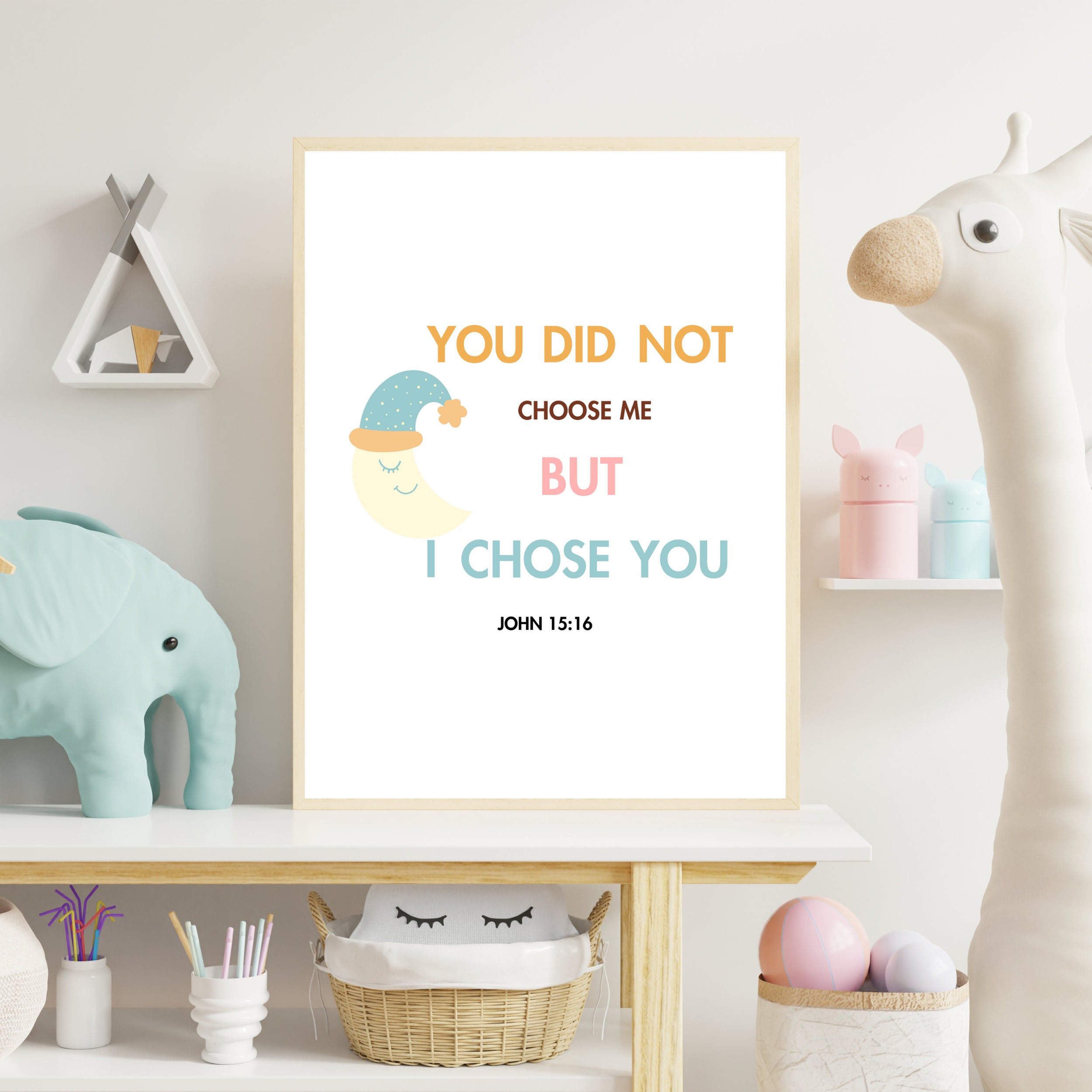 Kids Bible Verse Poster Bundle, Christian Education Printable, Sunday ...