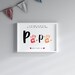 Papa Handprint Art: Father's Day Keepsake (digital Download) - Etsy
