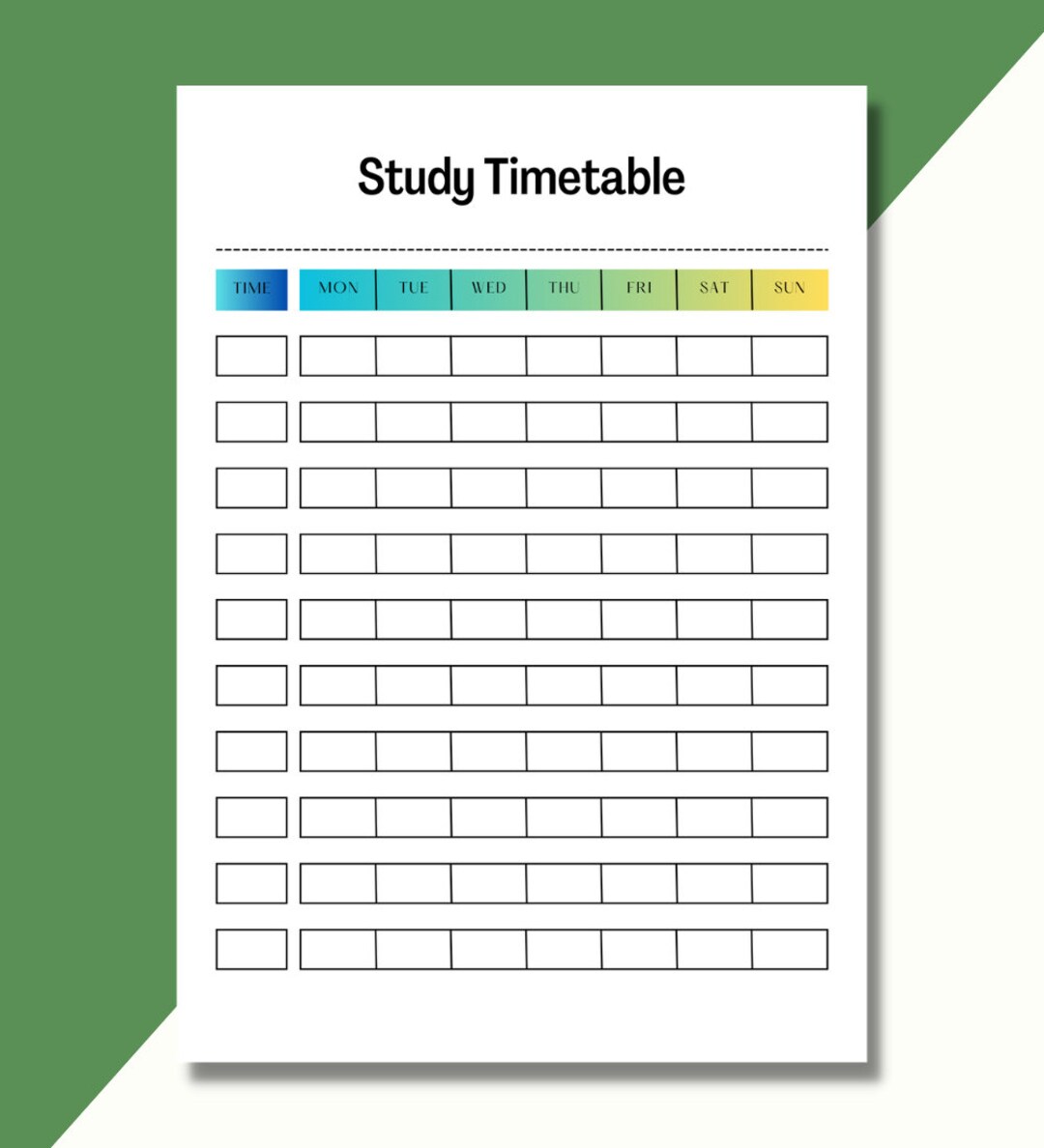 Study Planner, Printable Study Planner | Study Plan | Effective Study ...