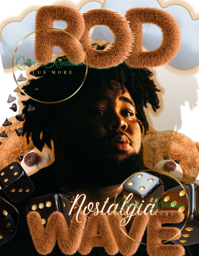 Rod Wave PNG Digital Nostalgia - Etsy