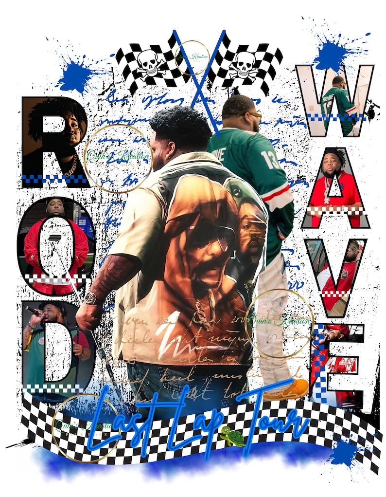 Rod Wave the Last Lap PNG - Etsy