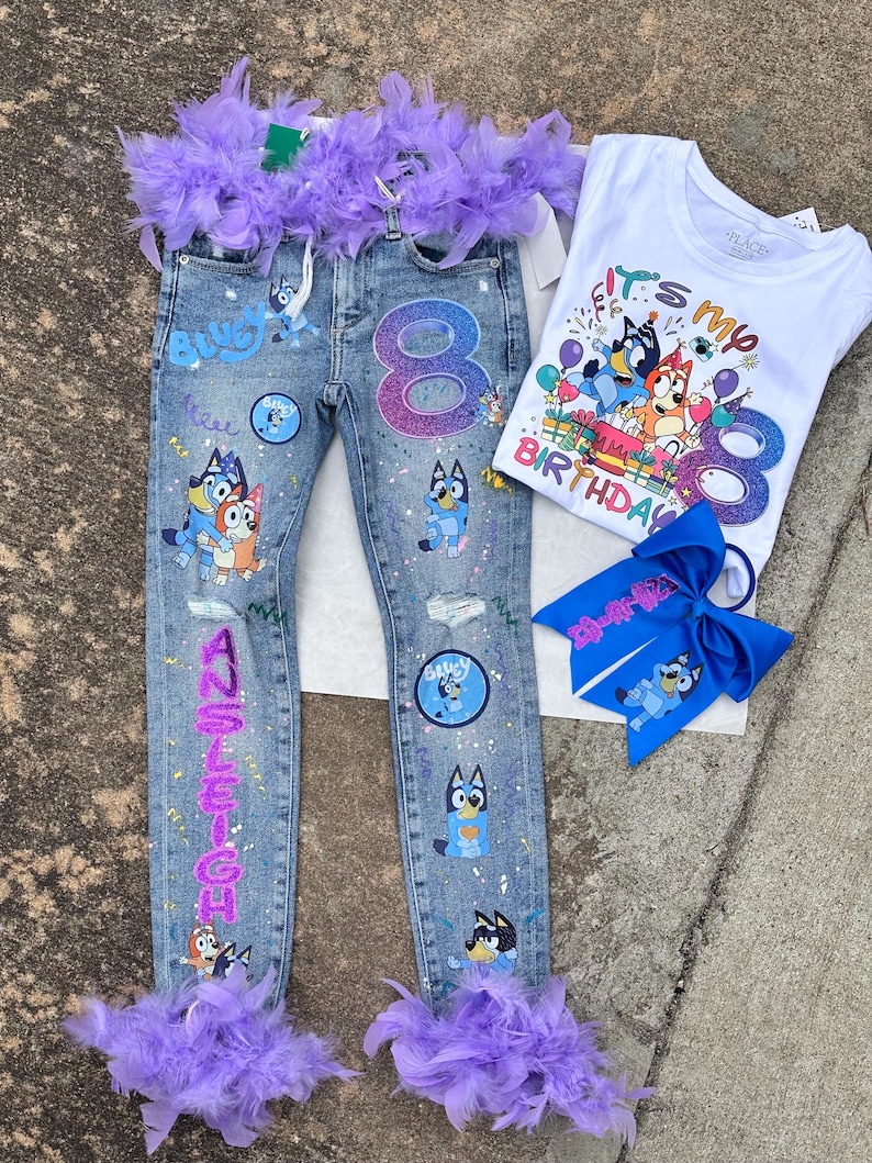 Custom Kids Birthday Outfit - Etsy