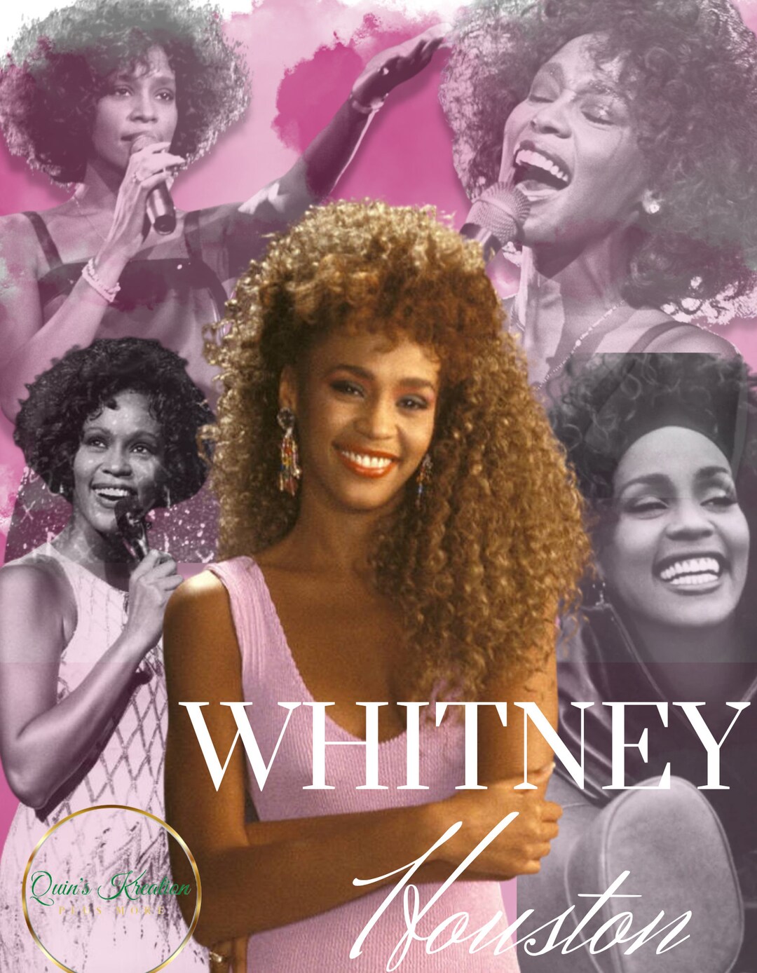 Whitney PNG Digital - Etsy