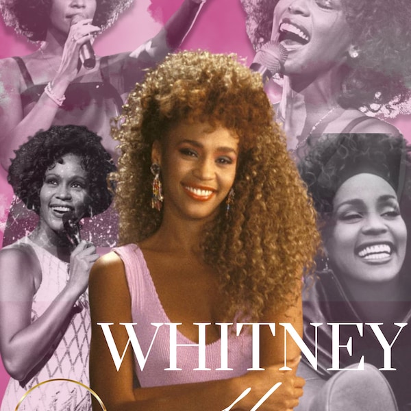 Whitney Houston Png - Etsy