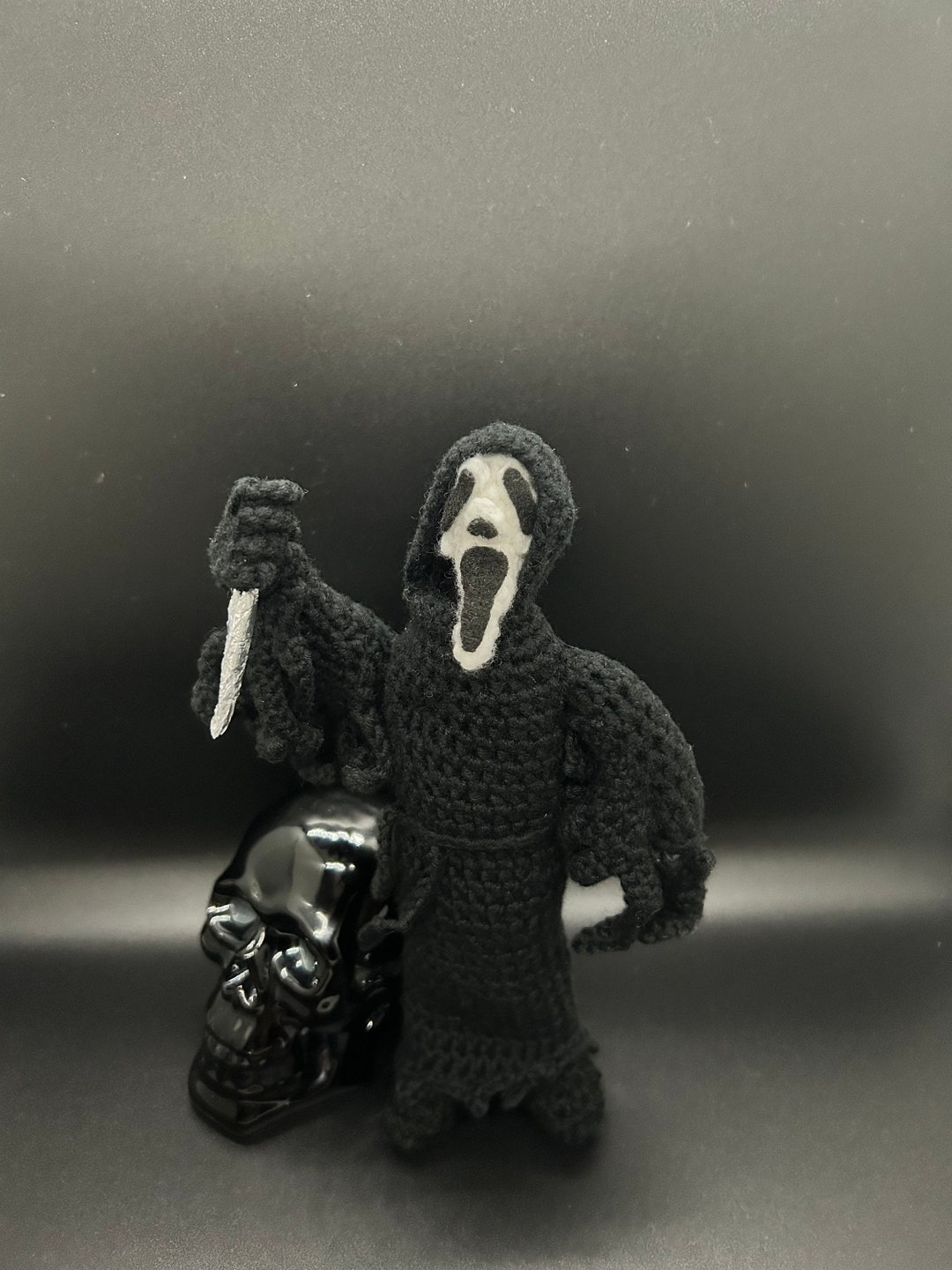 Ghost Face SCREAM Amigurumi Crochet PDF PATTERN - Etsy