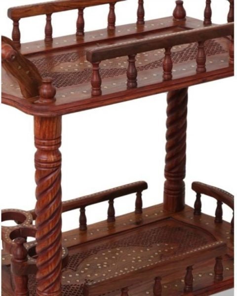 Handmade Kitchen Trolley Wooden Service Trolley / Vintage - Etsy