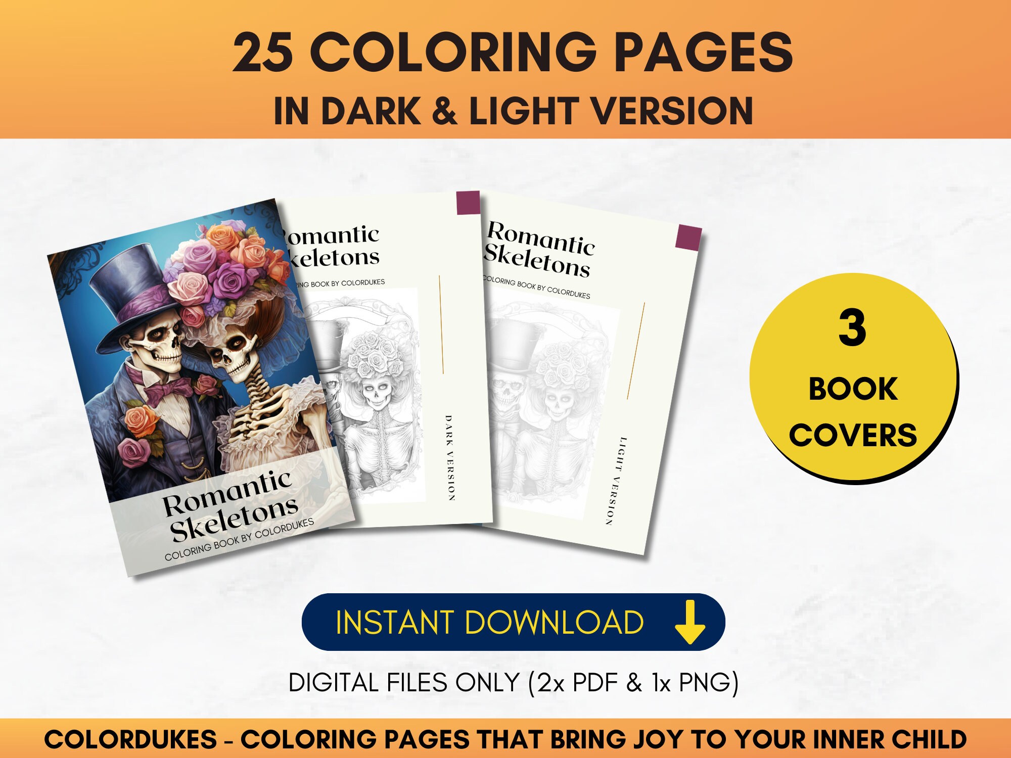 25 Romantic Skeletons Coloring Pages for Adults Halloween - Etsy