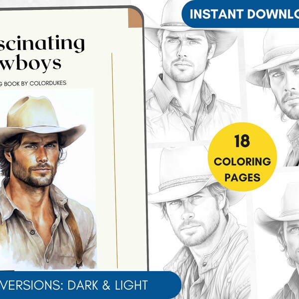 Adult Coloring Pages for Men - Etsy