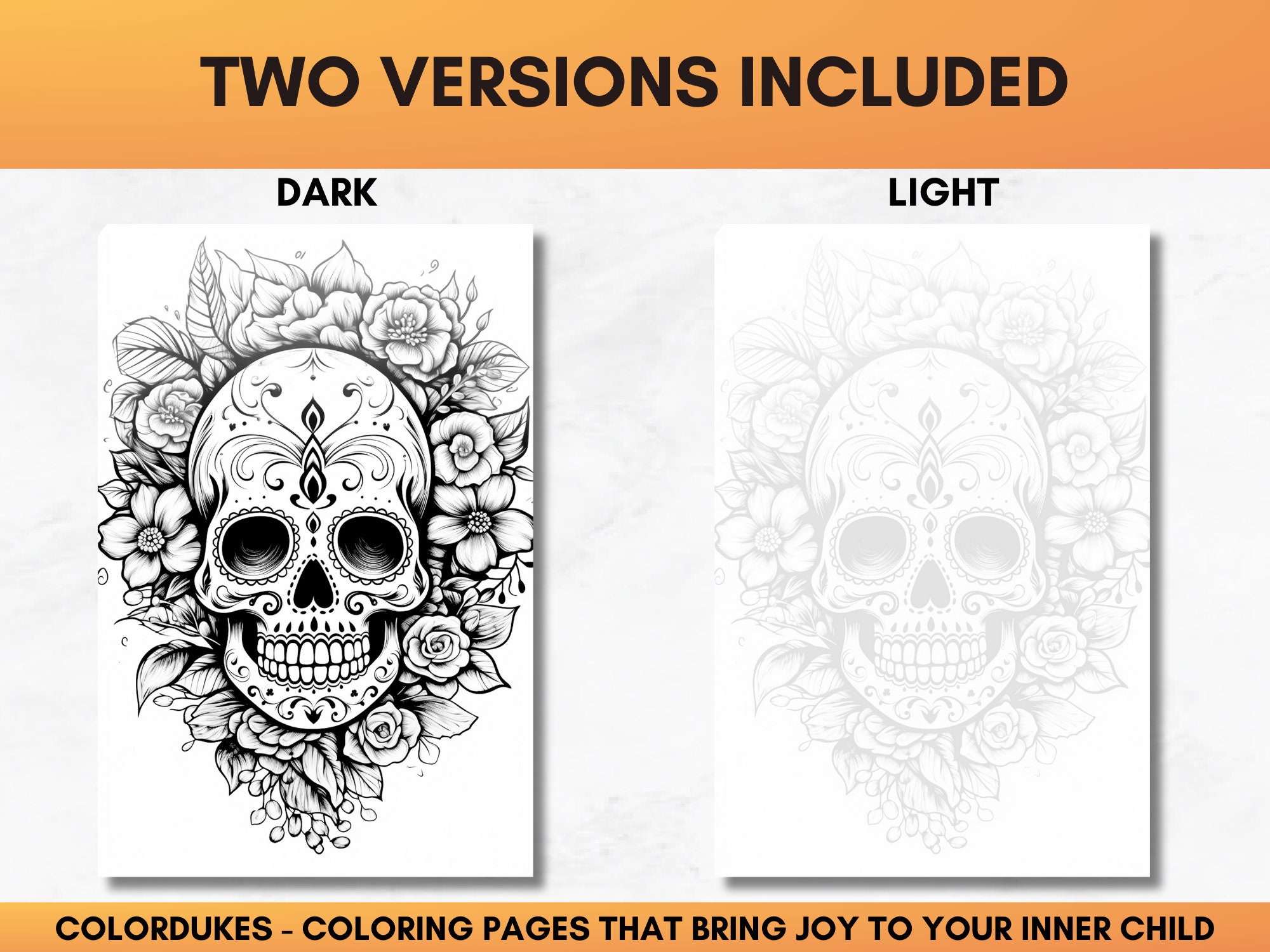 15 Dia De Los Muertos Coloring Pages, Sugar Skull Coloring Book ...