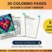 Stained Glass Hearts Coloring Pages, Valentines Day Adult Coloring Book ...