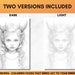 27 Devil Girls Coloring Pages for Adults, Realistic Halloween Coloring ...