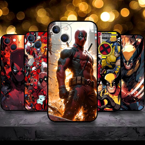 Deadpool iPhone Case - Etsy